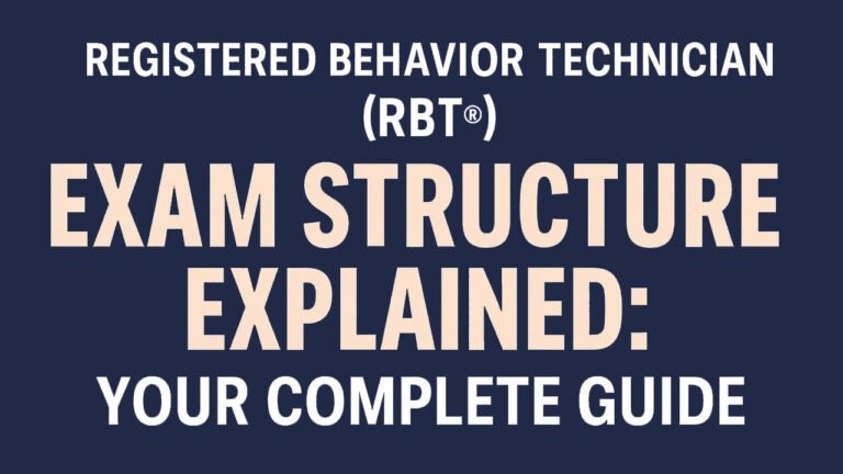 RBT® Task List by (BACB) 2025 Explained: What Every Behavior Technician ...