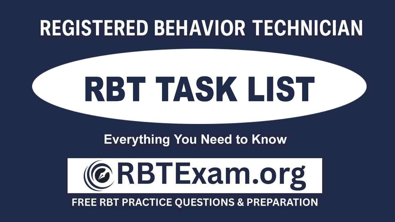 Registered Behavior Technician (RBT®) Exam Structure Explained: Your ...